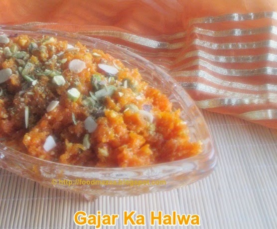 Sindhi Food Mazaa: GAJRUN JO SEERO / GAJAR KA HALWA