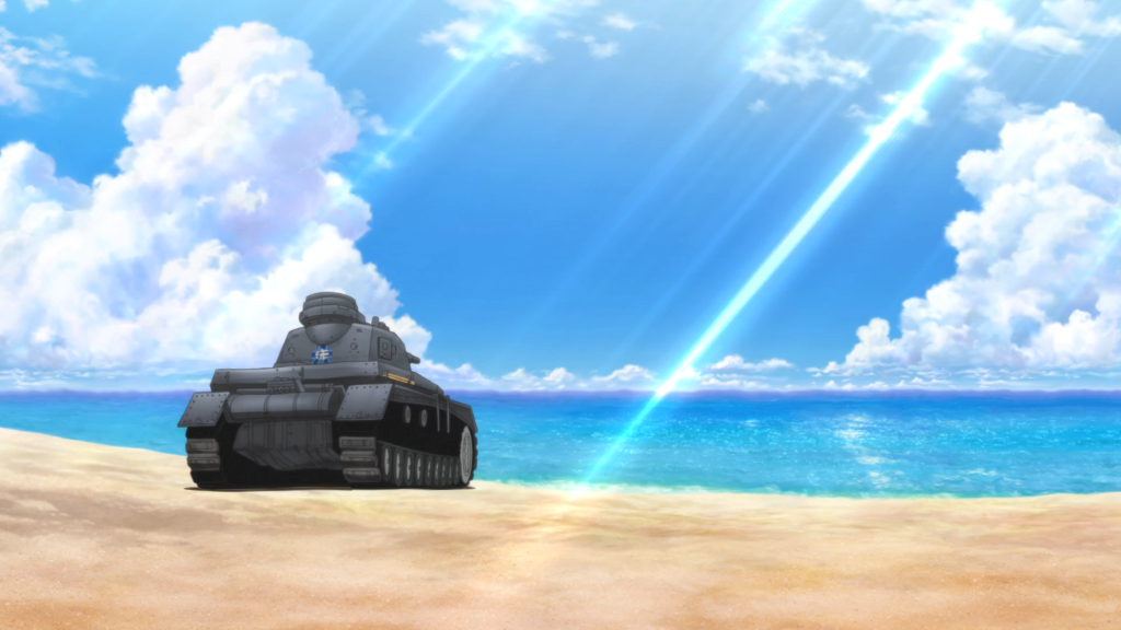 MikeHattsu Anime Journeys: Girls und Panzer - Ōarai Sun Beach