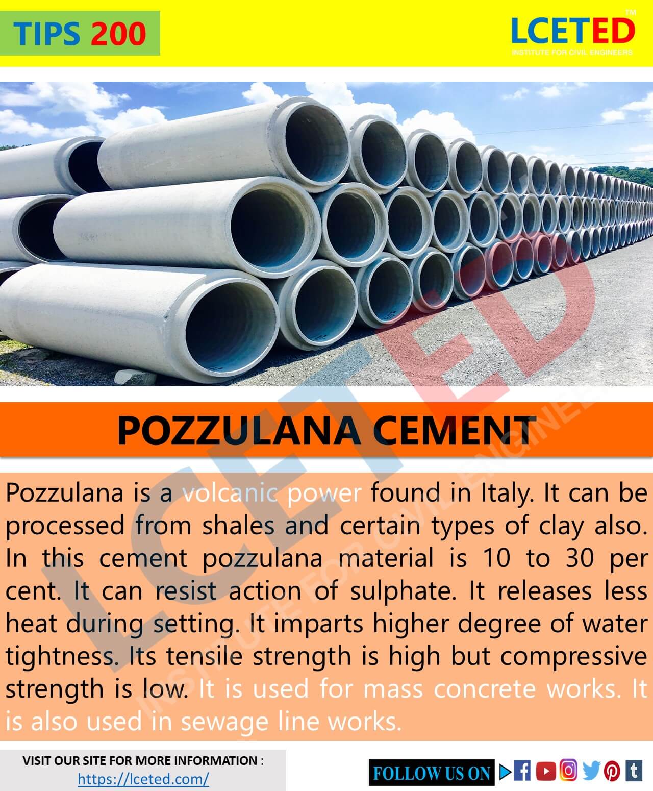 Types Of Cement Used In Construction And Its Purposes - LCETED -lceted ...