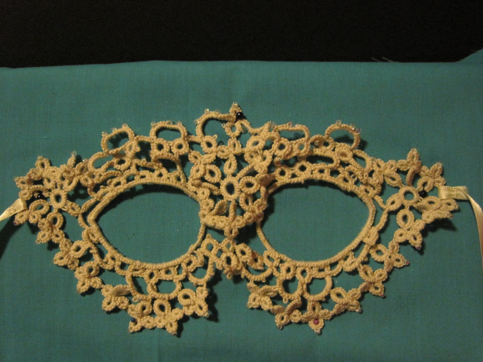 A Freakier Art Lemming: Tatted "Tooth Fairy" Masks