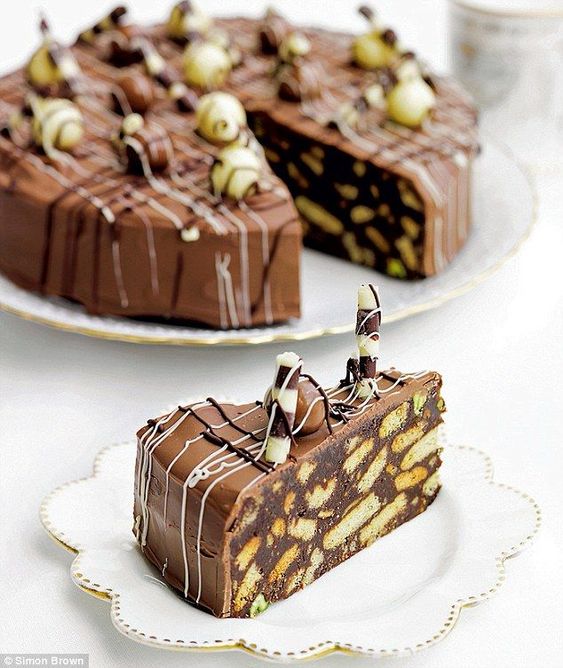 Recipes fit for a prince (or two): Chocolate biscuit cake - Cooking Classy