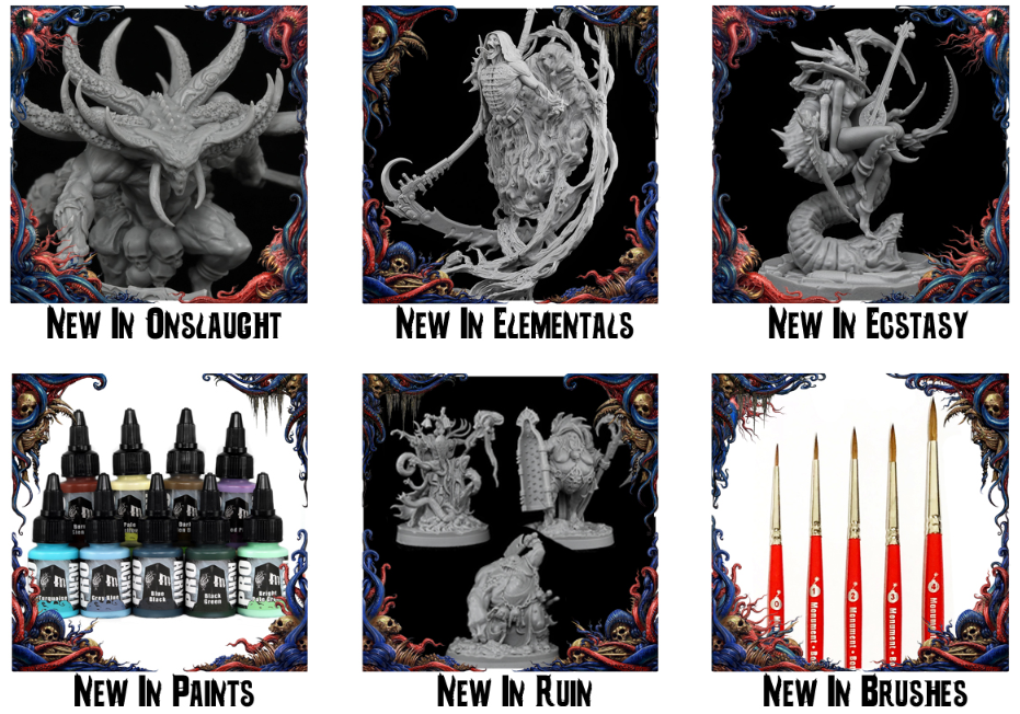 Creature Caster New Releases- Death Elemental- Berserker and Siren ...