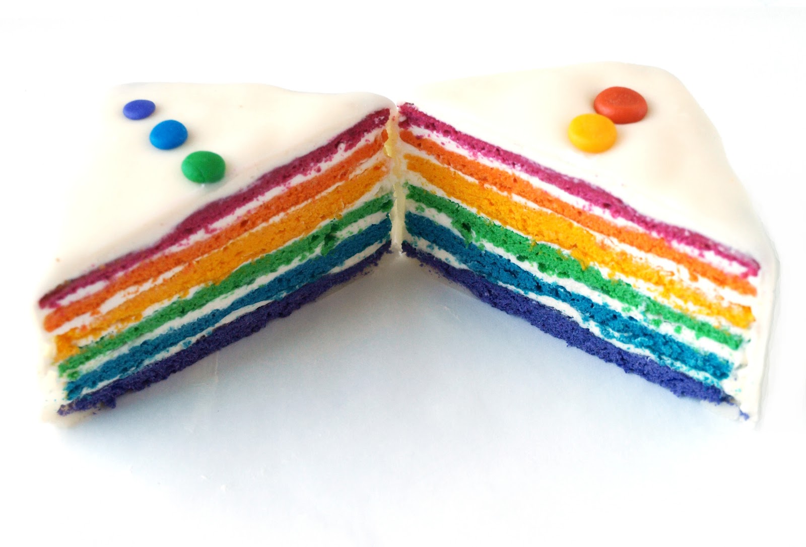 CHEZ LUCIE: Duhový dort