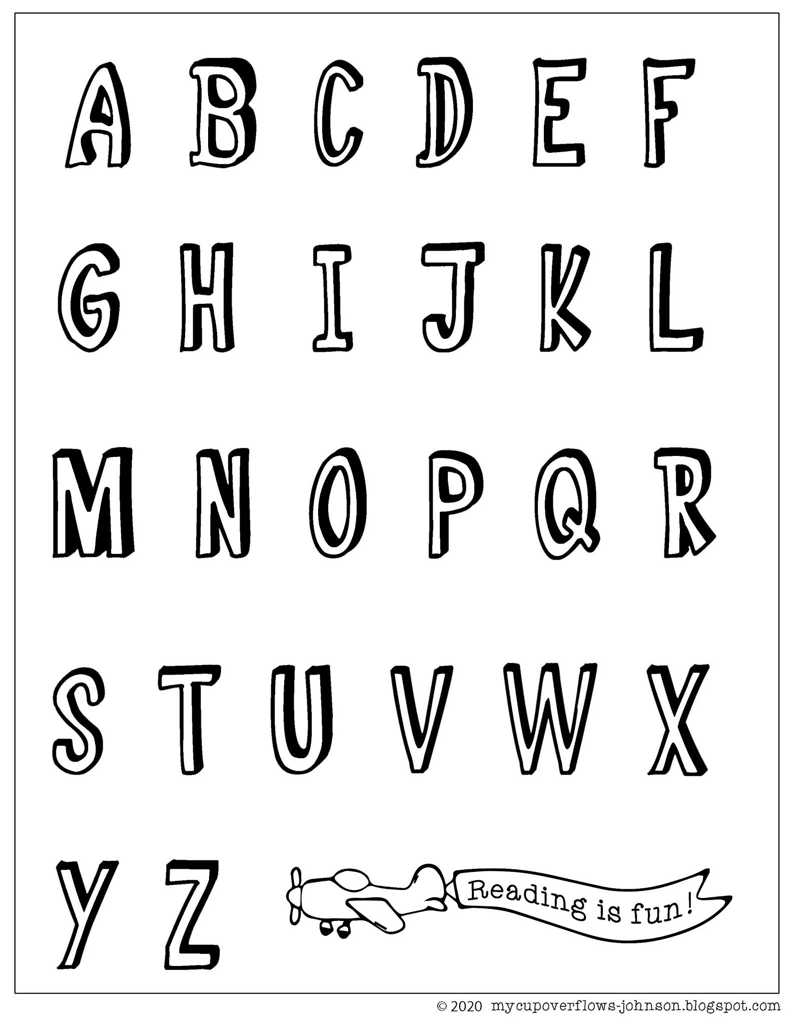 My Cup Overflows: School ABCs