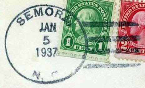 Caswell County North Carolina: Semora, North Carolina Post Office History