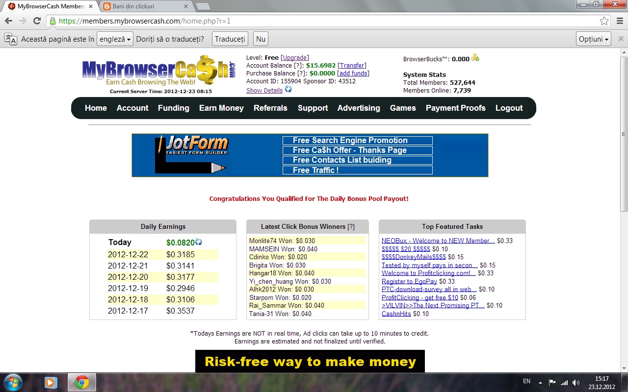 My Browser Cash Ghid