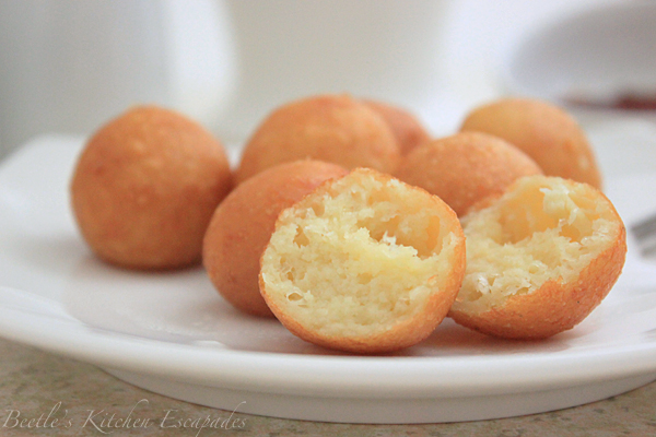 Beetle's Kitchen Escapades: Parmesan and Fontina Beignets by April ...