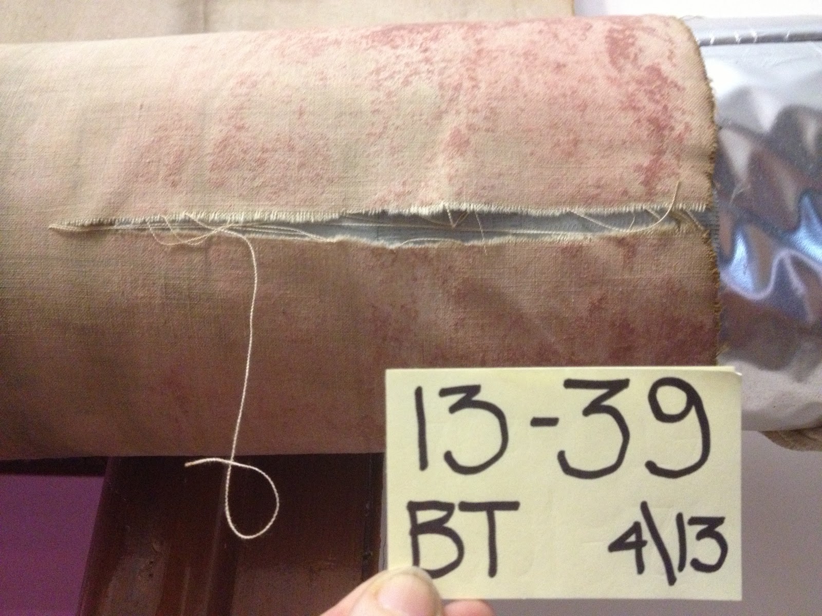 Inside the Conservator's Studio: Conservation of objects and textiles ...