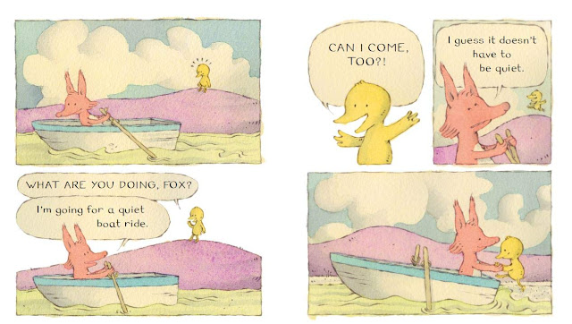 Guessing Geisel: A Mock Geisel Blog: Fox + Chick: The Quiet Boat Ride ...