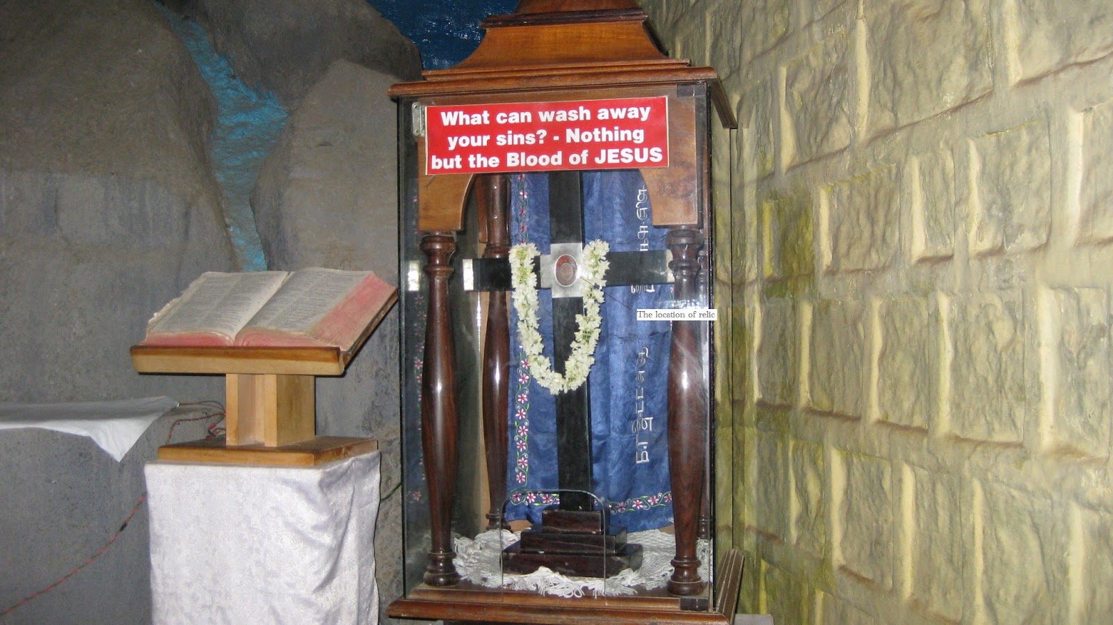 Mystique Earth: The True Cross Relic at Kandal Cross Shrine, India