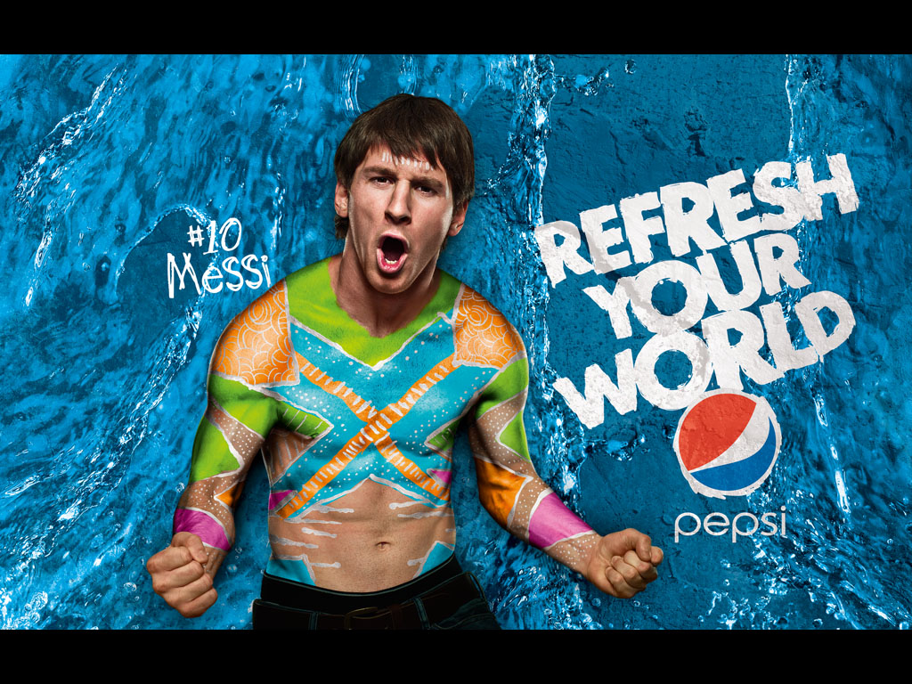 Messi y la publicidad - Off Topic y humor