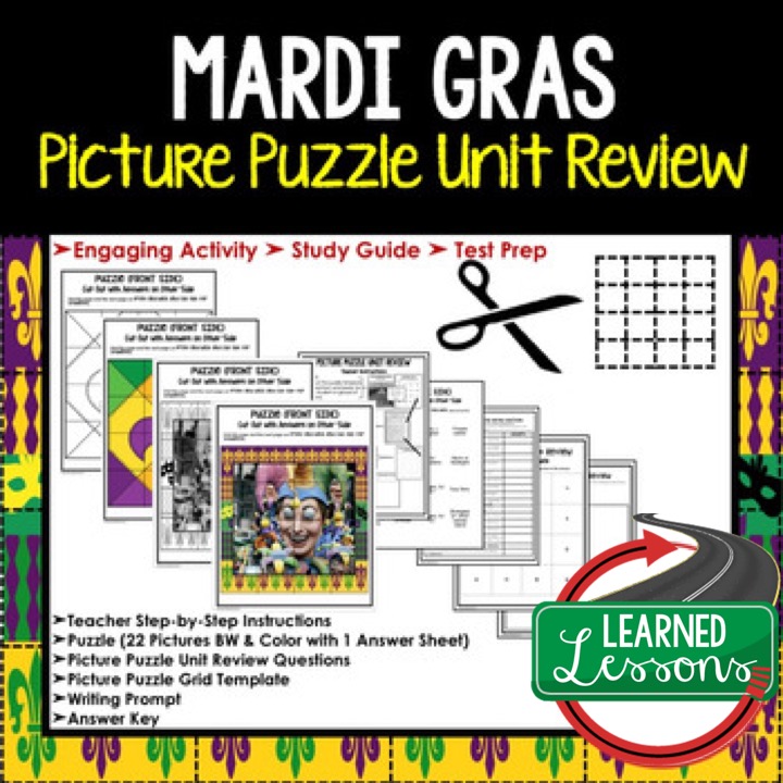 Mardi Gras Classroom Activities and Resources - Learned Lessons ...