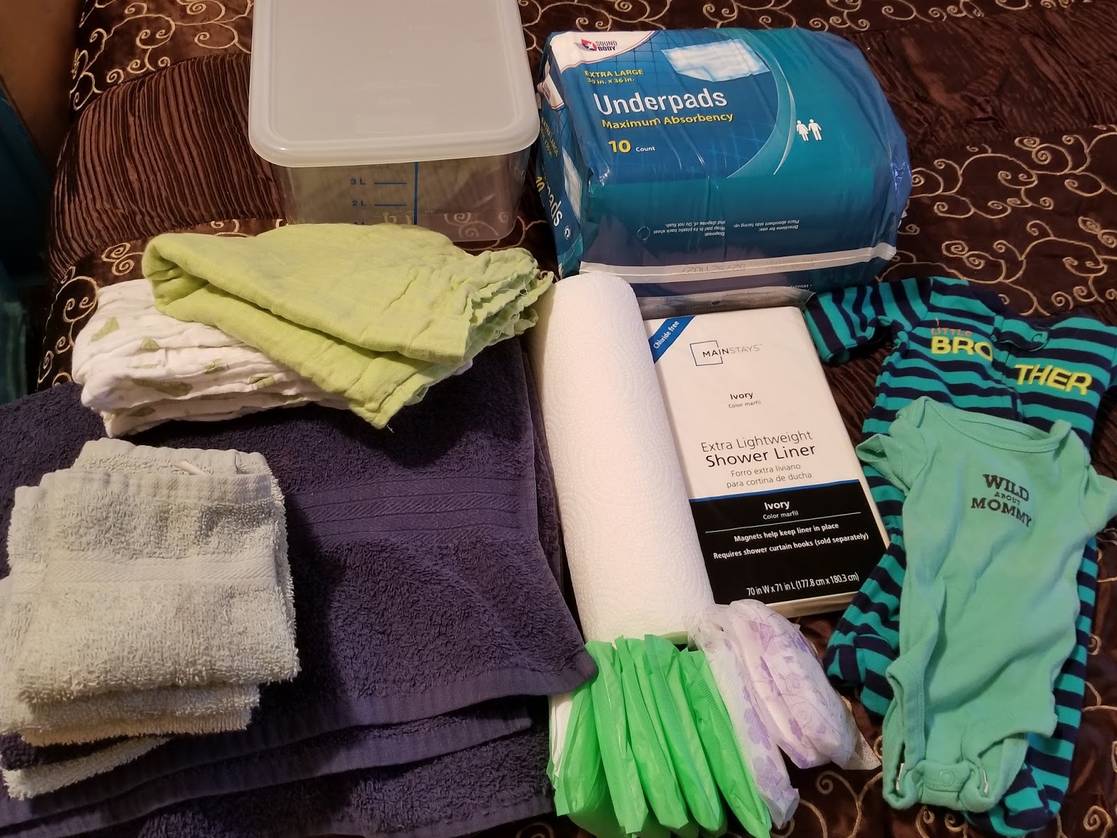 Everything Birth Kit And Post Partum needs!