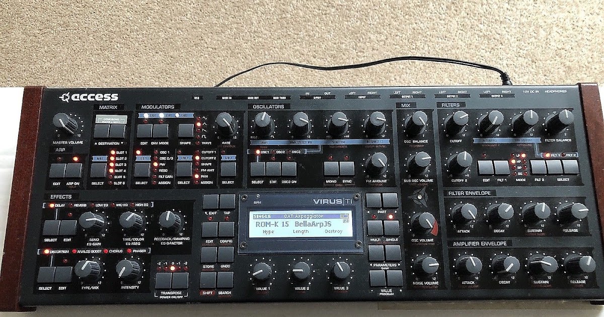 MATRIXSYNTH: Access Virus TI Desktop Digital Synthesizer