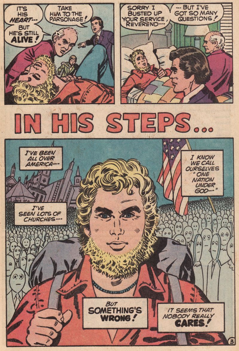 Just Plain Strange: In His Steps (Spire Christian Comics, 1977) ~ Off ...