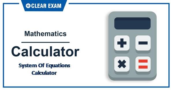 System of Equations Calculator