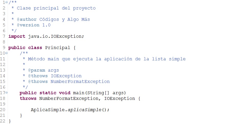 Codigos y algo mas: :: Listas Simples en JAVA