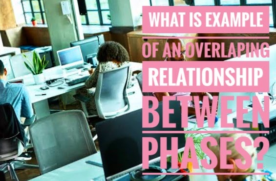What is example of an overlaping relationship between phases?