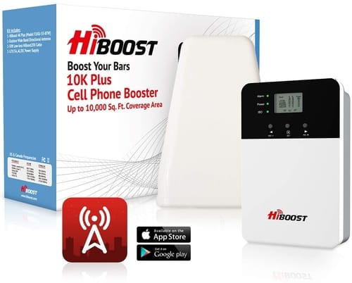 Review HiBoost 10K Plus Cell Phone Signal Booster Kit for Home