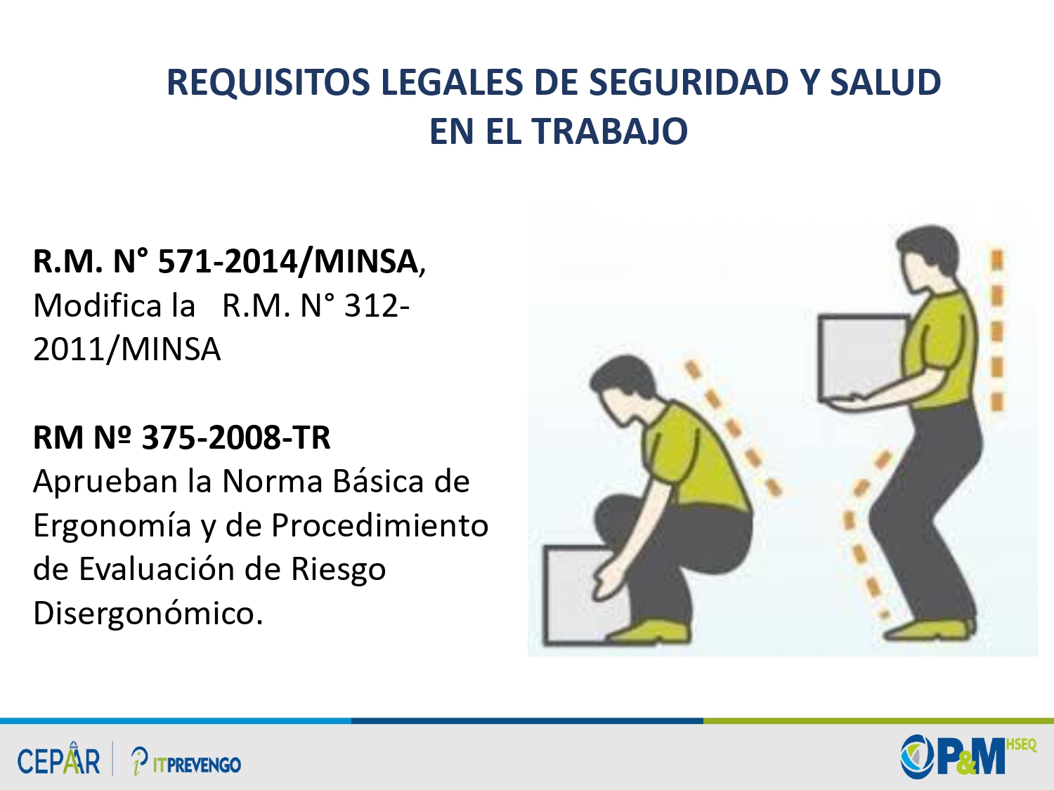 INGENIERÍA CIVIL y otros: SALUD OCUPACIONAL