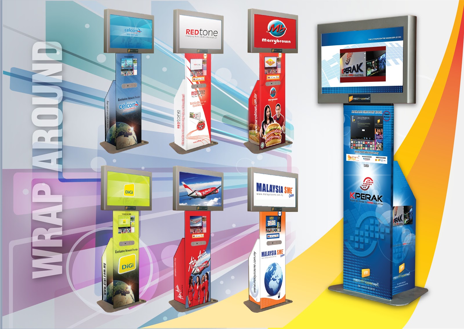 MEDTRADENET KIOSK WRAP AROUND | ZollGFX™