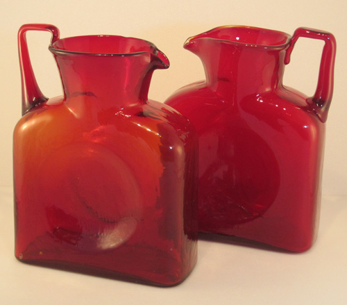 Heart of Glass - Blenko Glass: Blenko Glass Co. The Water Bottle