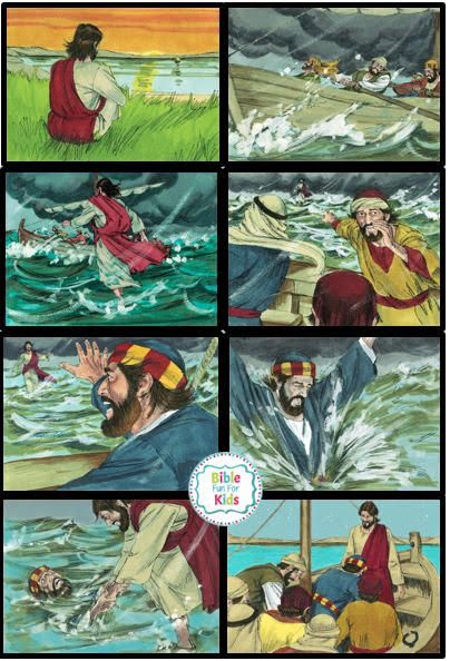 Jesus Walks on Water | Bible Fun For Kids