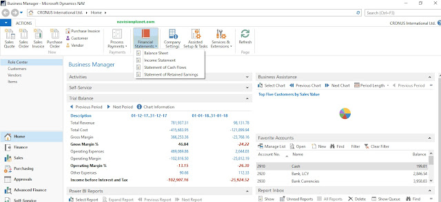Microsoft Dynamics NAV 2017 Features and Download | Navision Planet