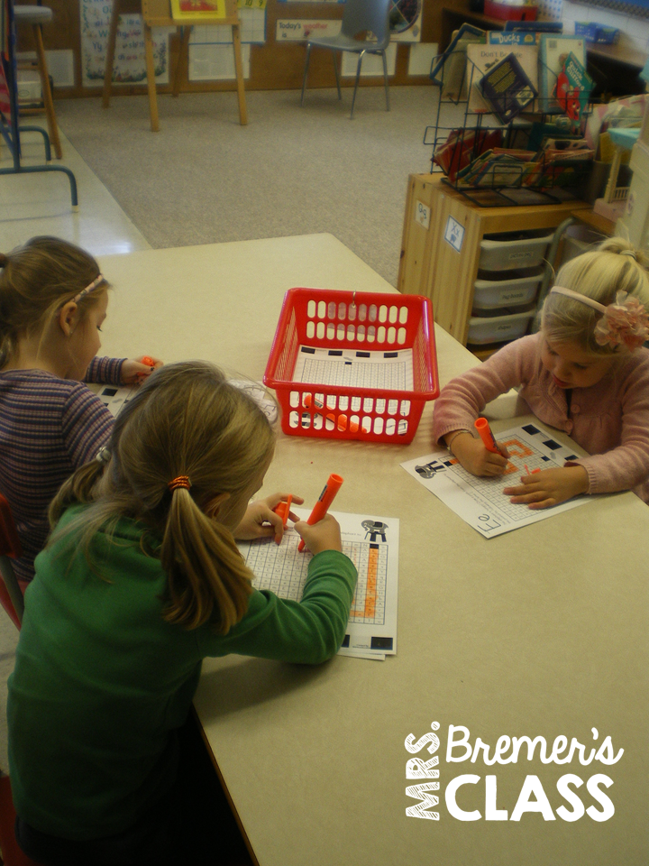Literacy Center Activities for Kindergarten | Mrs. Bremer's Class