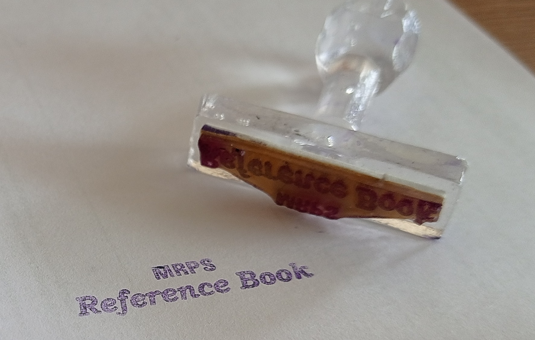 Library Informative : Where do I get a book stamp? The thing which ...