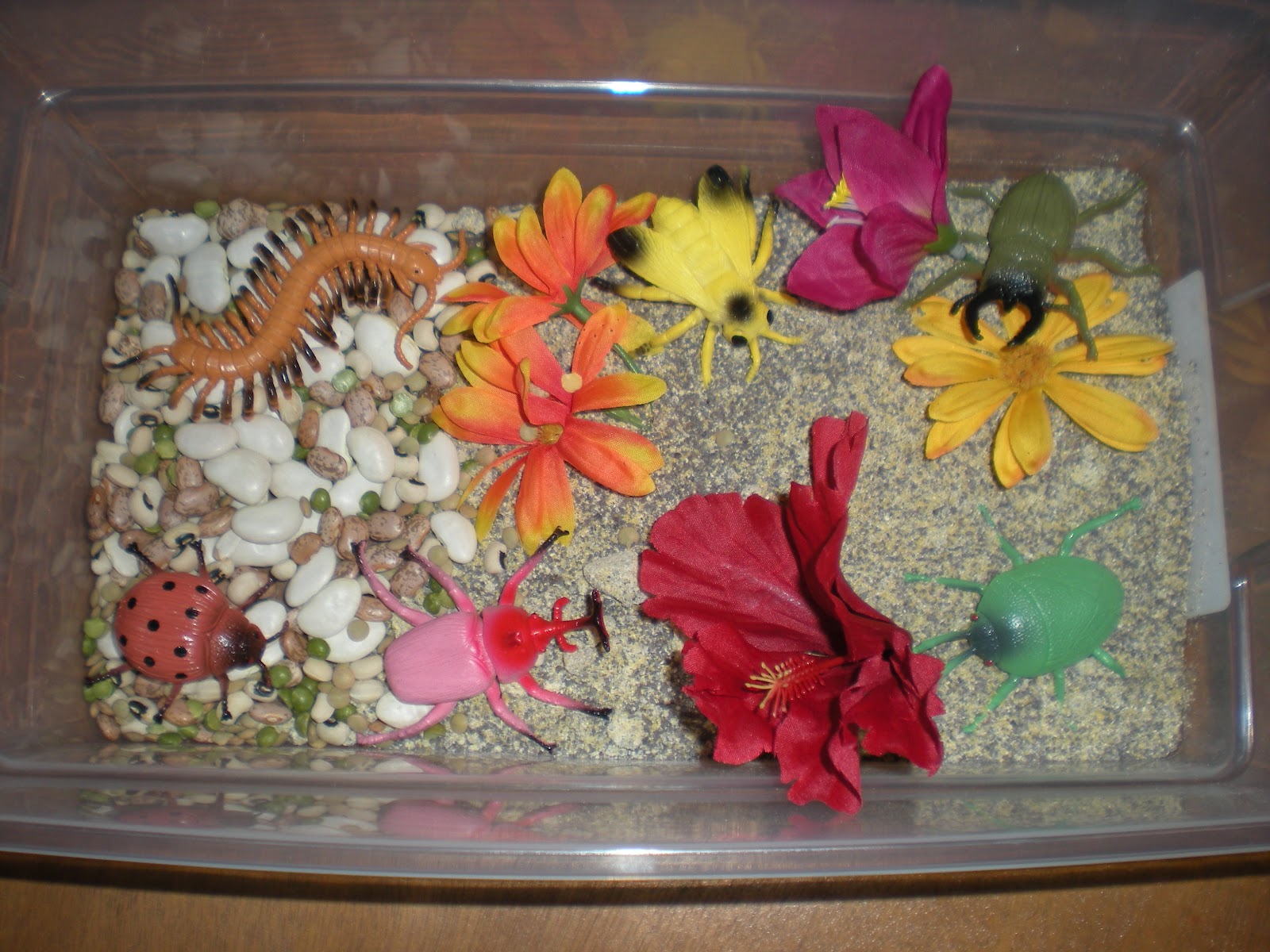 Play Through the Day: Small World Play: Bug Garden