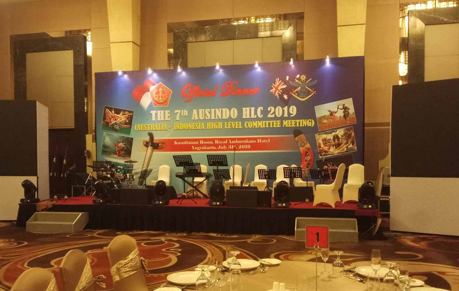 Backdrop Untuk Hotel Jogja