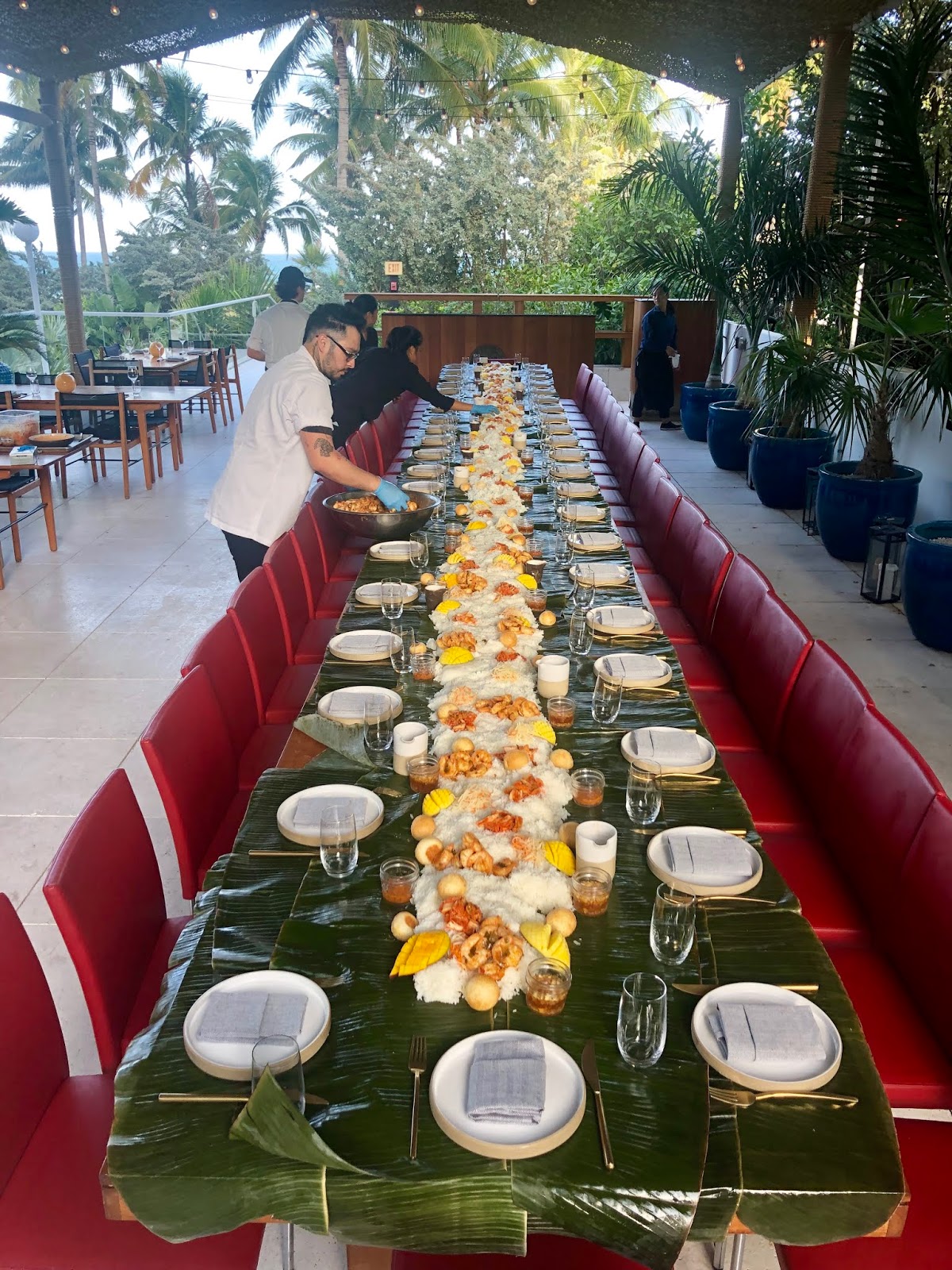 The Chowfather: Cobaya Kamayan Dinner with Paul Qui at Pao Faena