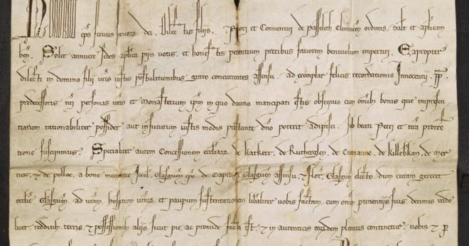 El norte de Irlanda: Una Bula Papal 'El documento público más antiguo ...