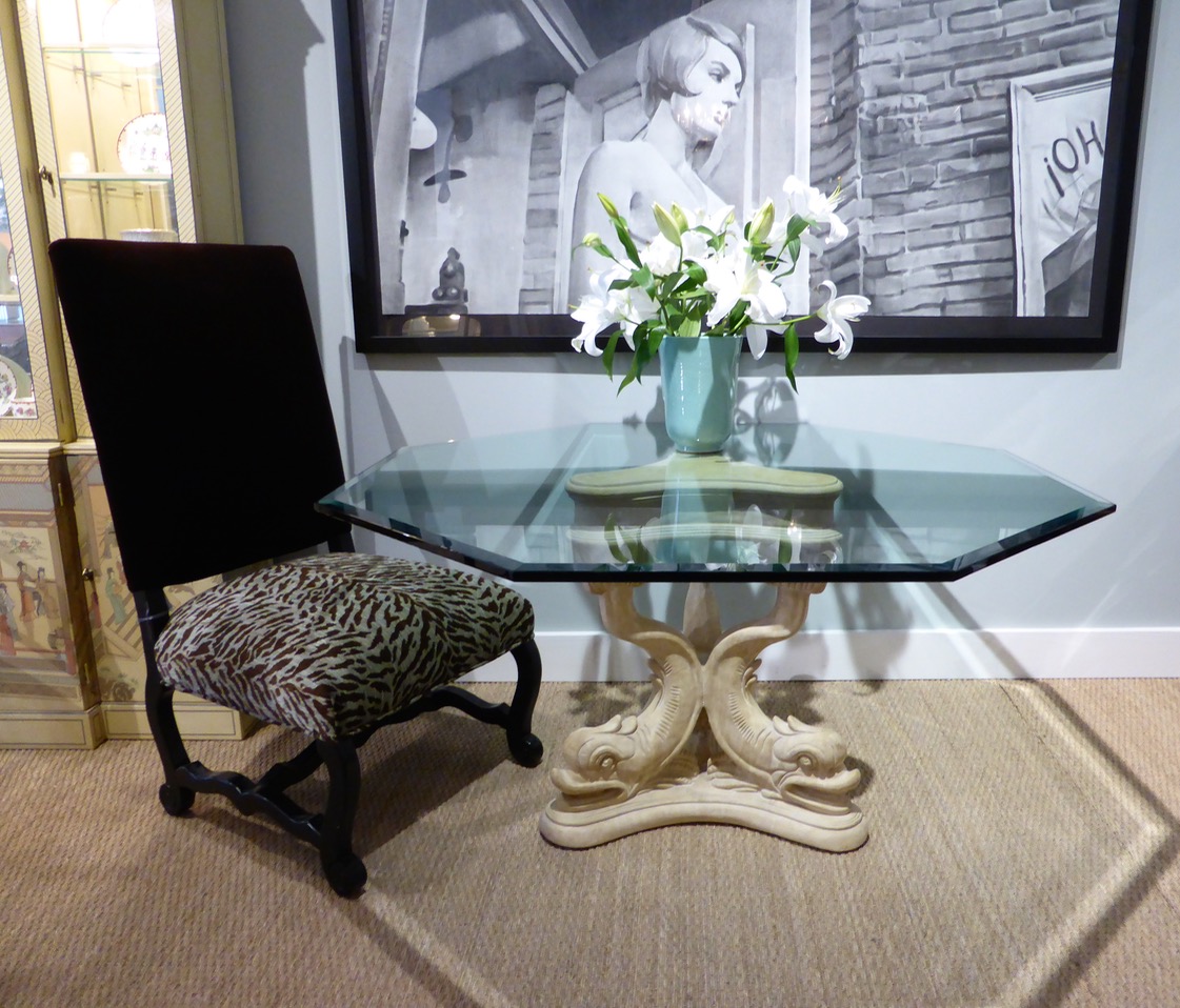 MICHAEL THOMAS : Neo-Regency Dolphin Table