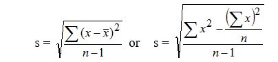 Measures of Dispersion in Statistics