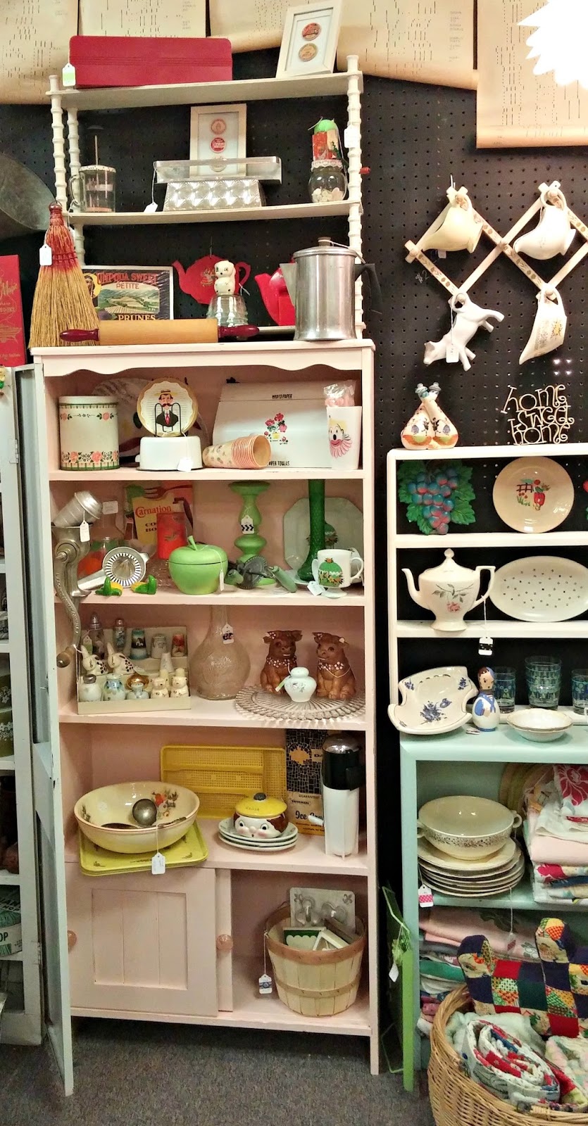 Antique Mall Booth Refresh - Little Vintage Cottage