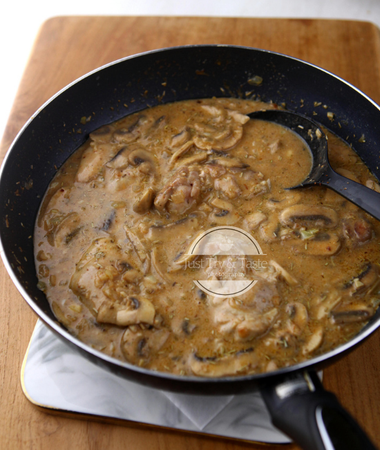 Resep Ayam Saus Jamur Creamy | Just Try & Taste