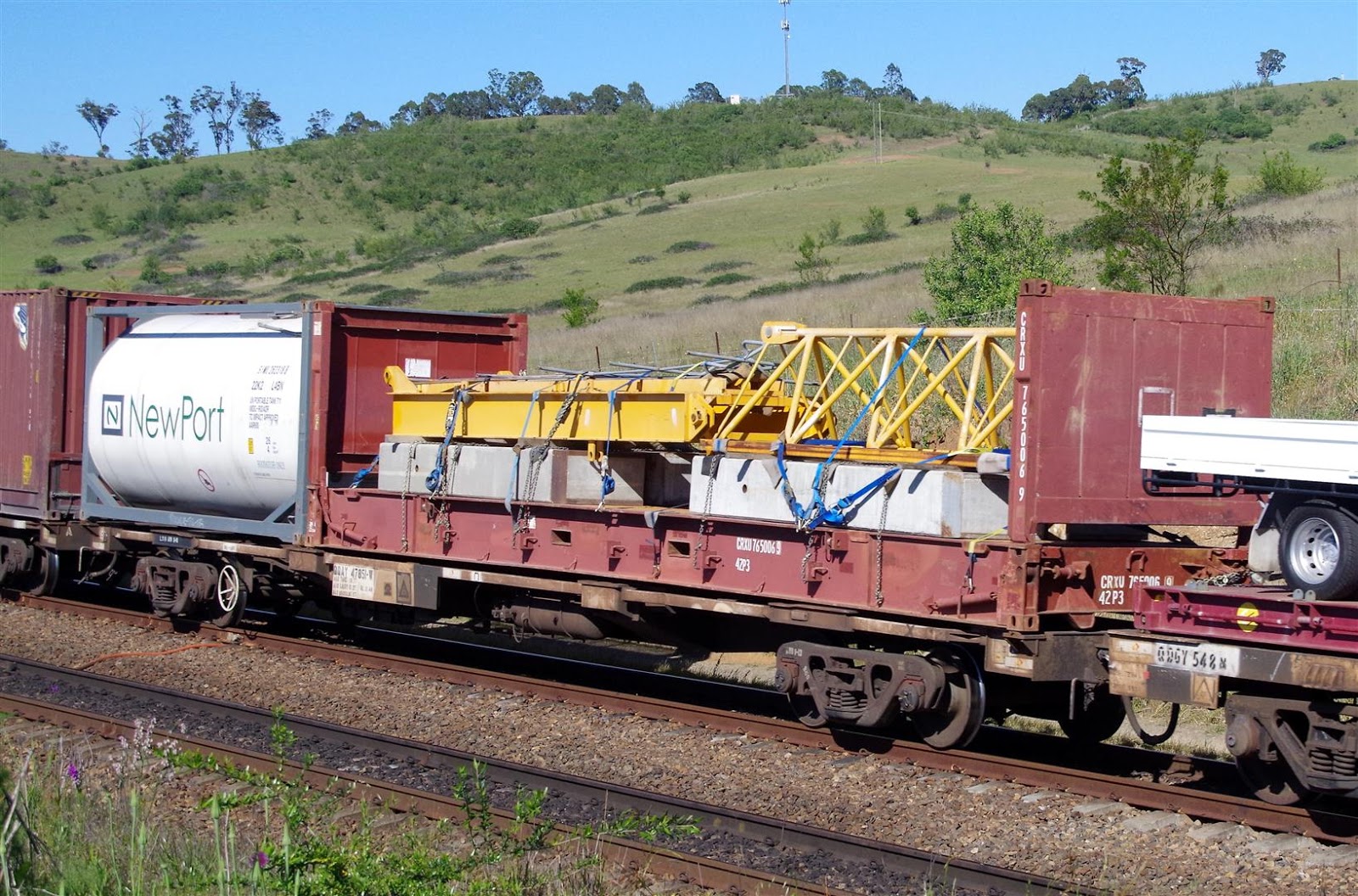 Rollingstock News: Interesting Flat Racks