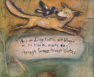 Momo celebrating time to read: Fox by Margaret Wild illustrated by Ron ...