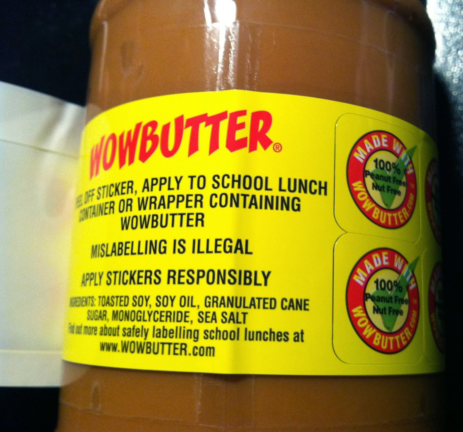 Sweet Cheeks Adventures: Get WOW'd by WOWBUTTER - Review
