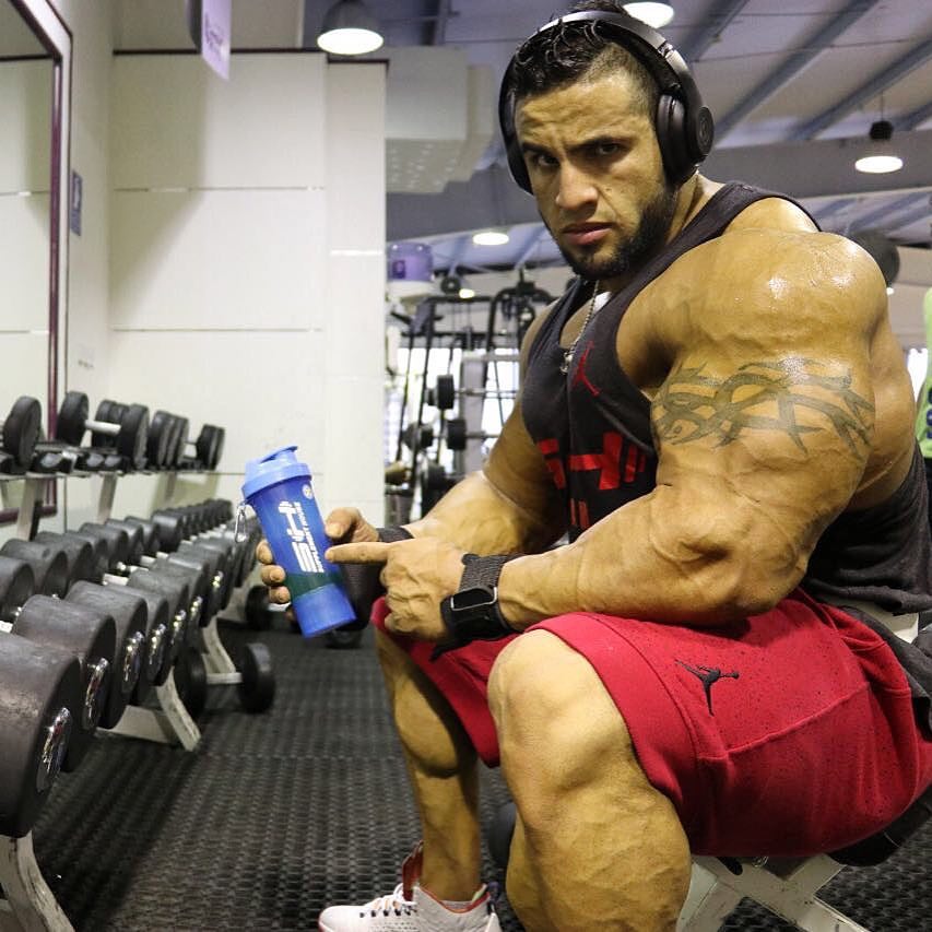 Worldwide Bodybuilders: Moroccan mega stallion Abdelaziz Jalali