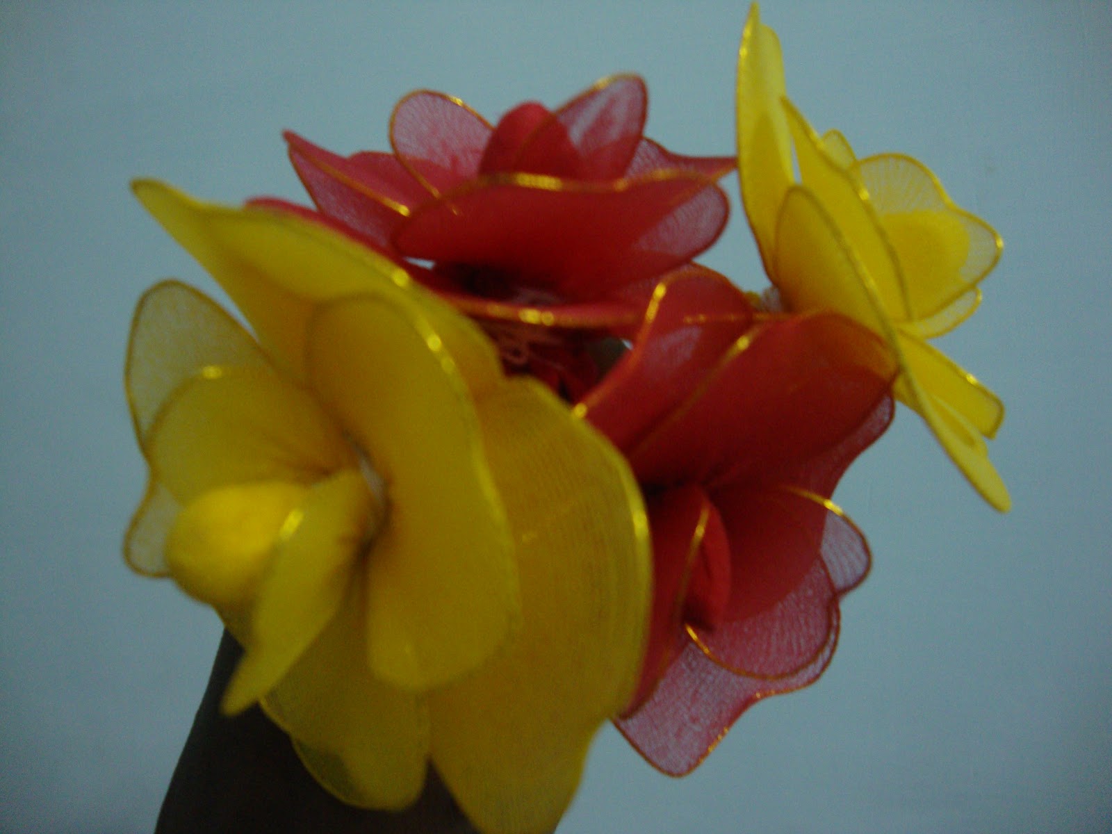 JEPS CREATIONS: STOCKING FLOWER- MAKING