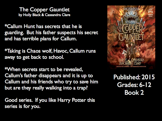 Young Adult Reading Machine: The Copper Gauntlet by Holly Black ...