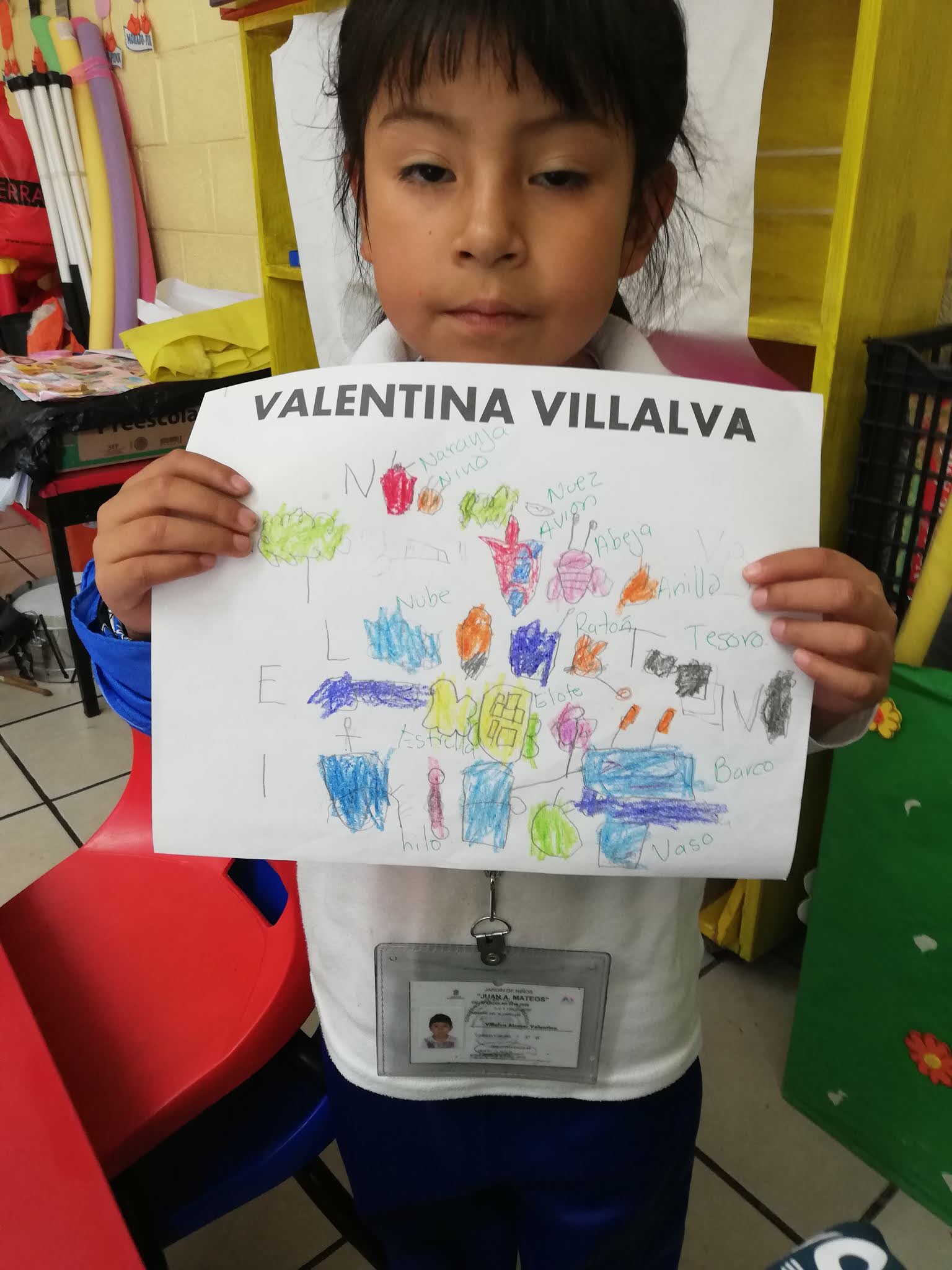 Secuencia Didáctica 5:" Mi nombre y las Vocales"