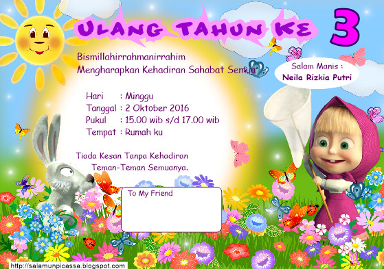 undangan ulang tahun anak format cdr to jpg - youngmote