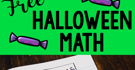 Kelly McCown: Halloween Math FREEBIE