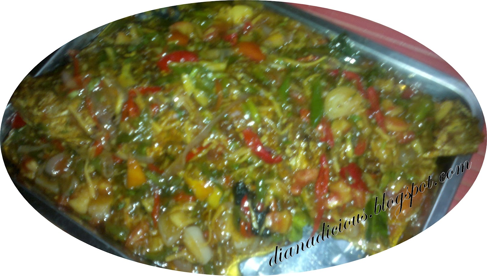 klik klok di dianadicious: Ikan siakap tiga rasa