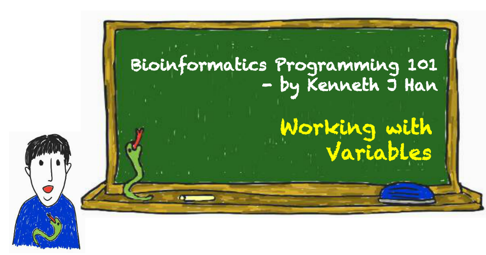 [Bioinformatics 101] 002. Working with variables! - What is a variable ...